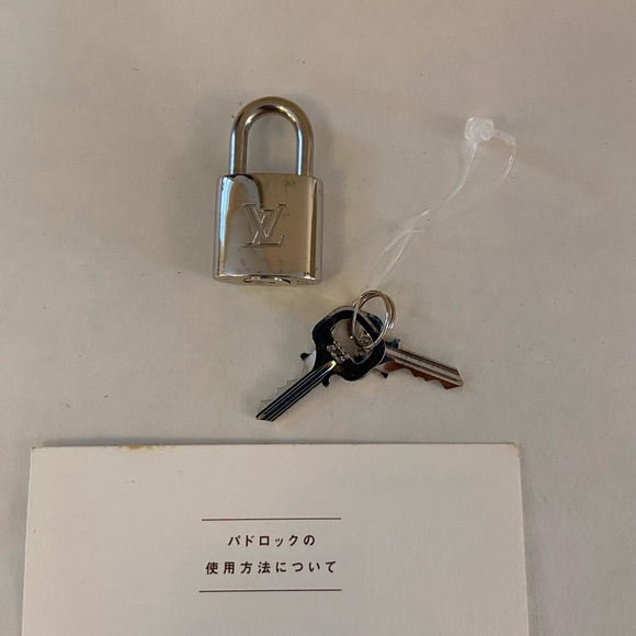 Louis Vuitton | Accessories | Authentic Louis Vuitton Silver Key And 2 ...